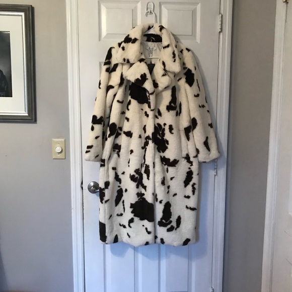 Stoosh | Jackets & Coats | Nwt Stoosh By 26 International Faux Fur Coat ...